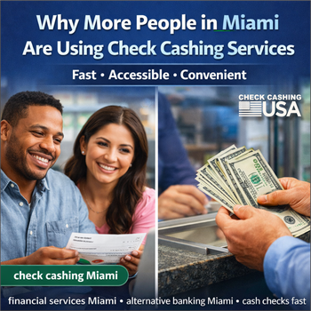 check cashing Miami